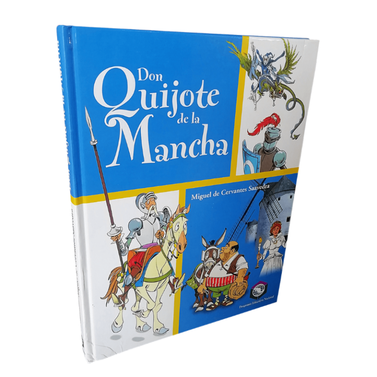 LIBRO INFANTIL DON QUIJOTE DE LA MANCHA 1 TOMO - Programa Educativo ...