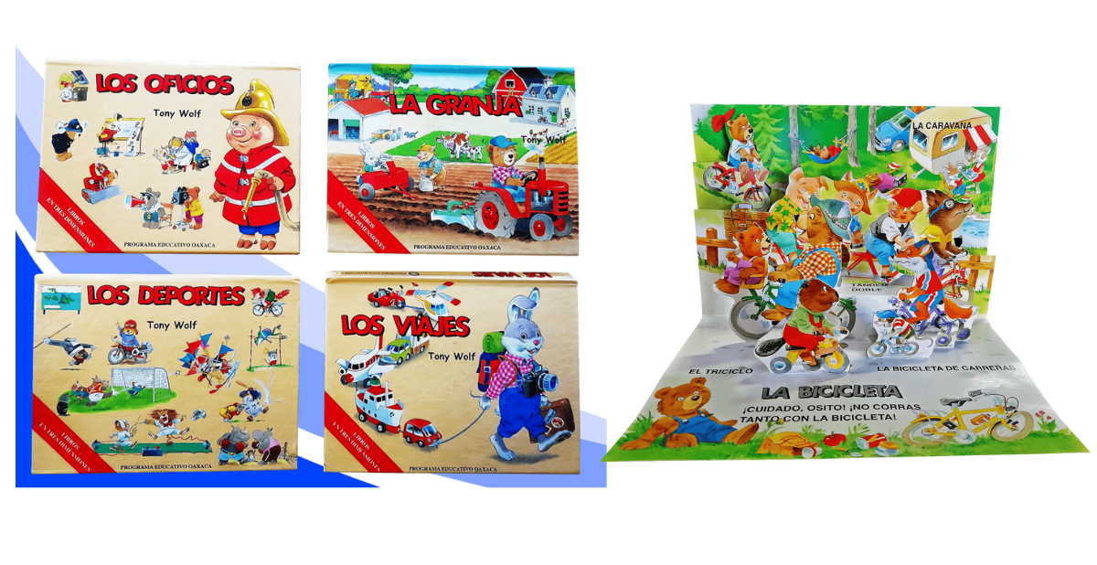 LIBROS INFANTILES MINICUENTOS EN 3ERA. DIMENSION 4 TOMOS - Programa ...