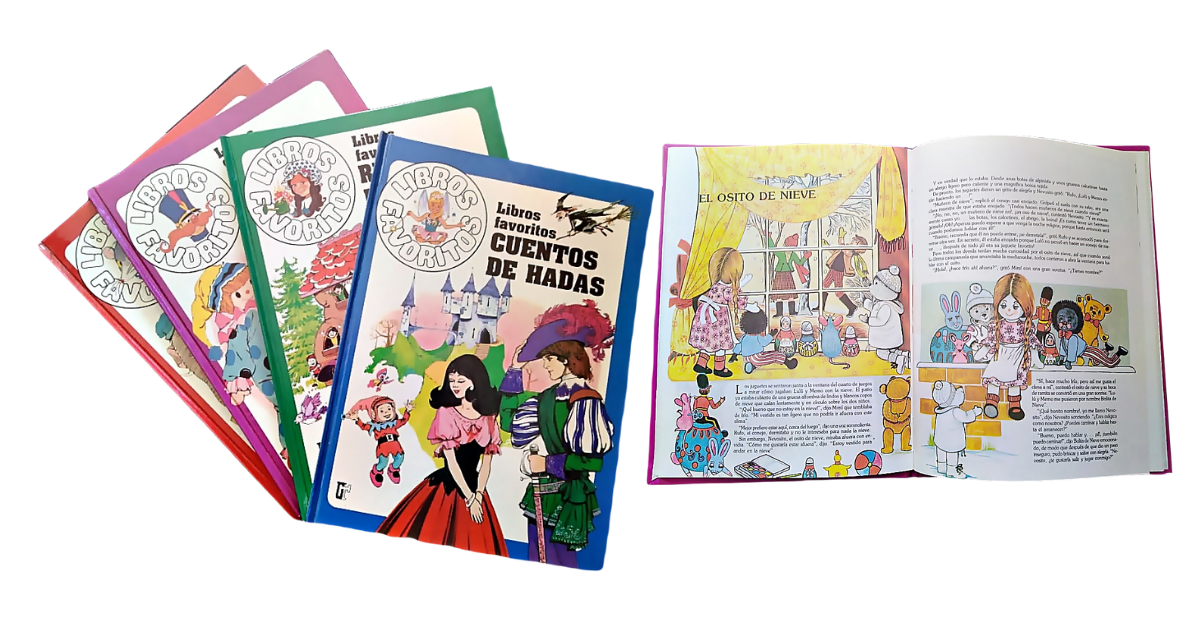 MIS LIBROS FAVORITOS DE CUENTOS 4 TOMOS - Programa Educativo Nacional ...