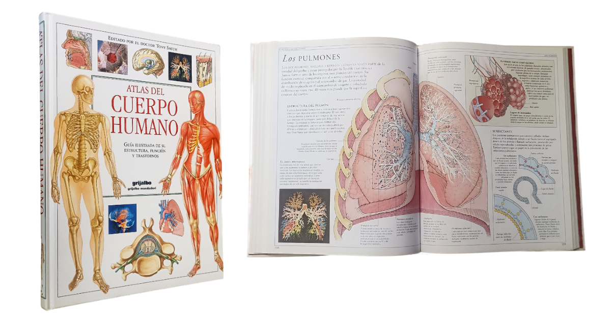 ATLAS DEL CUERPO HUMANO 1 TOMO - Programa Educativo Nacional Sa de Cv